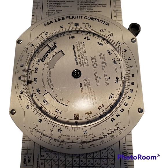 ASA | Office | Asa Flight Computer Aluminum Case Manual Great Used ...